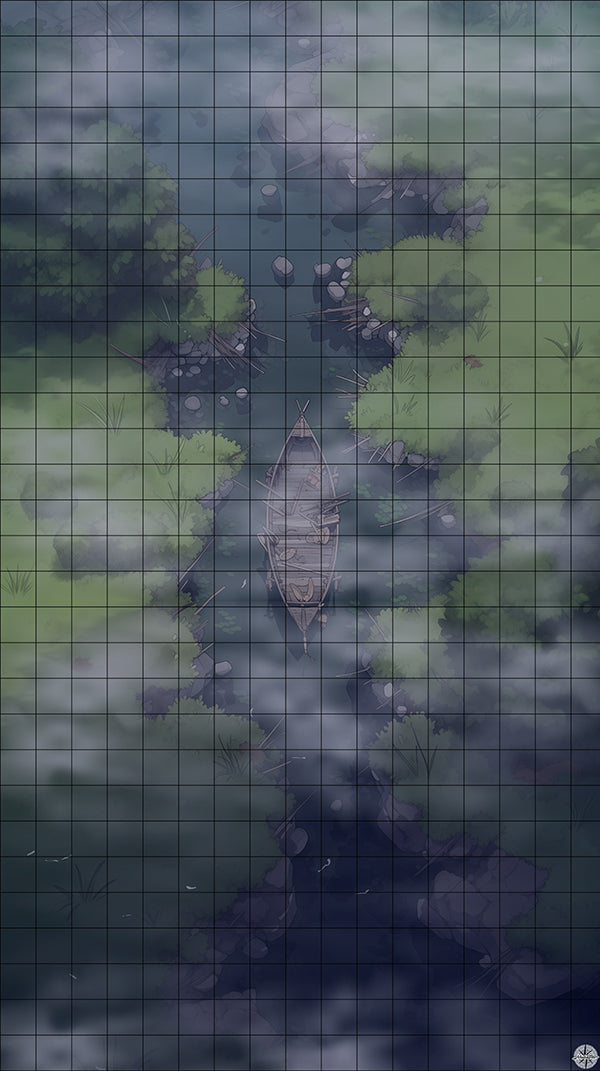 Brambleback Bayou Battlemap - TTRPG Map For D&D and Roll20 ...
