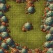 Leafy Autumn Meadow Clearing Battlemap - TTRPG Map For D&D and Roll20 ...