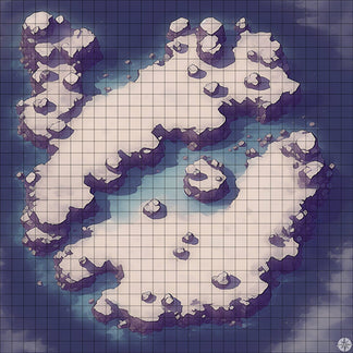 D&D Snow & Ice Battle Map Pack - 12 Snow and Ice TTRPG Maps - Maps For ...
