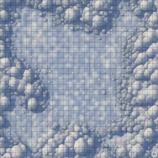 Winter Forest Clearing Battlemap - TTRPG Map For D&D and Roll20 ...