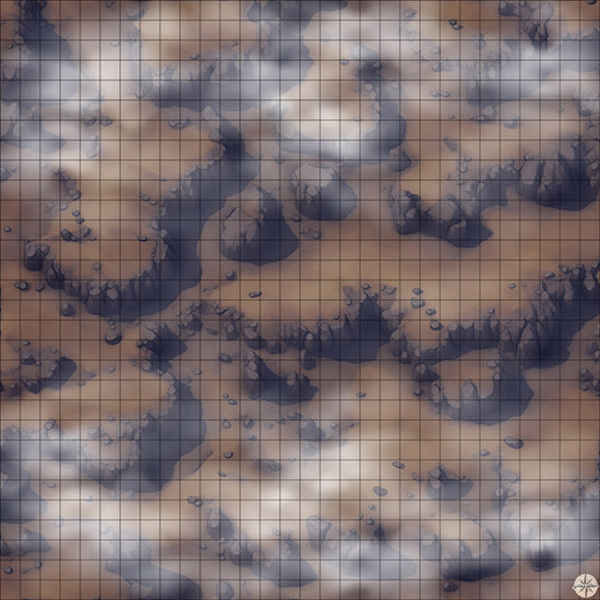 Desert Mountainside Battlemap - TTRPG Map For D&D and Roll20 ...