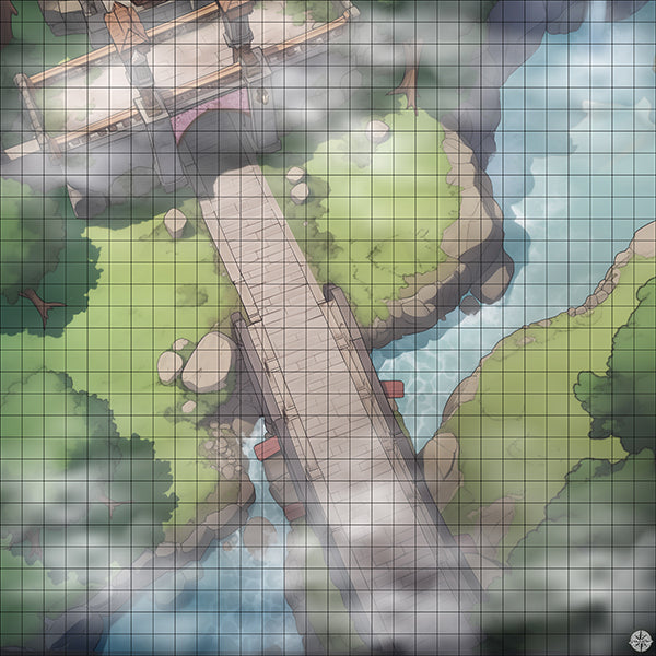 Medieval Fortresses Gate Battlemap - TTRPG Map For D&D and Roll20 ...