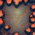 Cracked Volcano Arena Battlemap - TTRPG Map For D&D and Roll20 ...