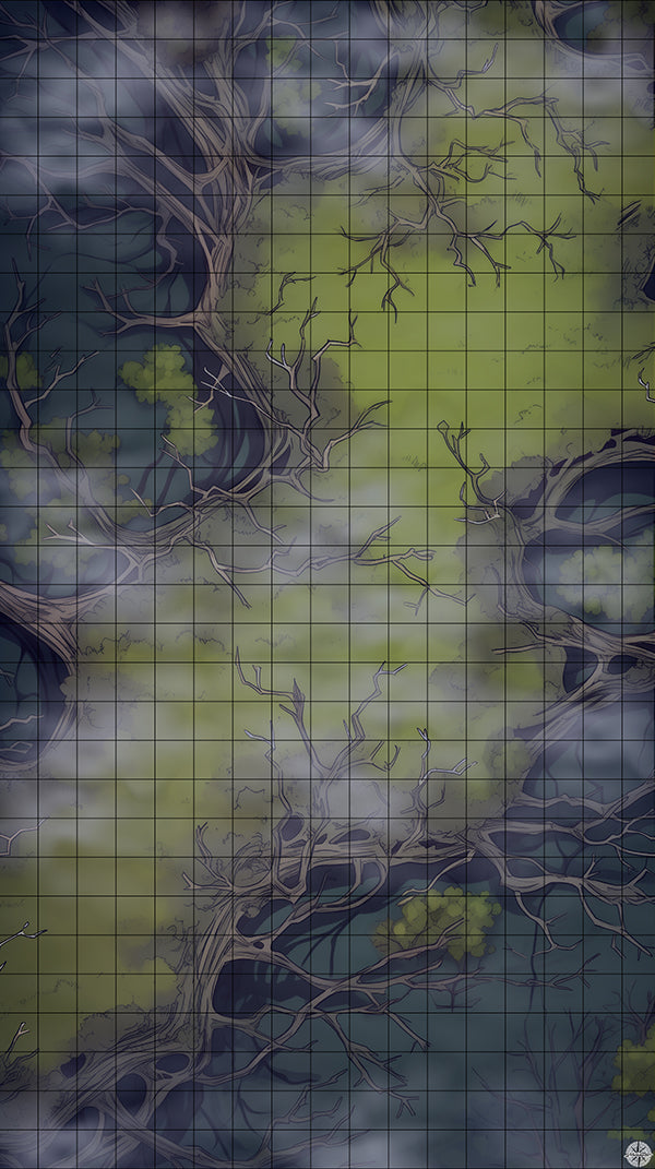 Quagmire Quarters Battlemap - TTRPG Map For D&D and Roll20 ...