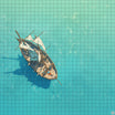 Ship at Sea Battlemap - TTRPG Map For D&D and Roll20 – Mistcharter Maps