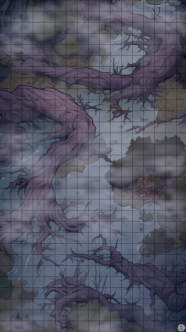 Snagbranch Swamp Battlemap - TTRPG Map For D&D and Roll20 – Mistcharter ...