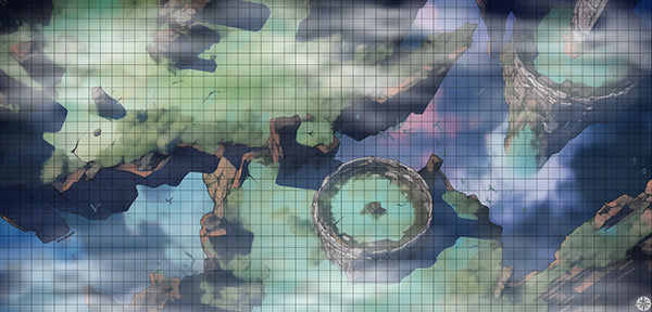 Starborn Alien Oasis Battlemap - TTRPG Map For D&D and Roll20 ...