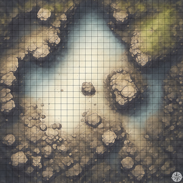 Mountain D&D Maps - Mountainous TTRGP Battle Maps | Mistcharter Maps