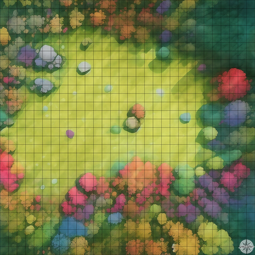 Forest D&D Maps - Woodland TTRGP Battle Maps | Mistcharter Maps