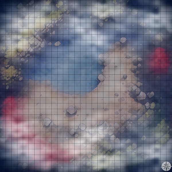 Kraken Cove Arena With Blood Battlemap - TTRPG Map For D&D and Roll20 ...