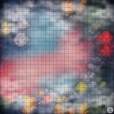 Fey Forest With Pink Pathway Battlemap - TTRPG Map For D&D and Roll20 ...