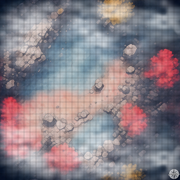 Rocky Cave With Trees Battlemap - TTRPG Map For D&D and Roll20 ...