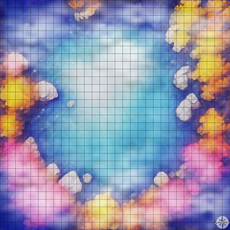 Underwater Arena Battlemap - TTRPG Map For D&D and Roll20 – Mistcharter ...